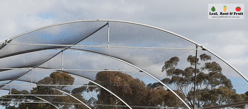 Backyard Orchard Netted Structures - Leaf, Root & Fruit Gardening Services