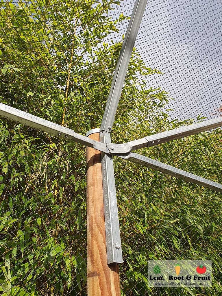 Backyard Orchard Netted Structures - Leaf, Root & Fruit Gardening Services