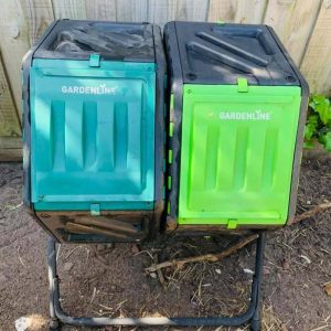 compost tumbler - Leaf, Root & Fruit Gardening Services